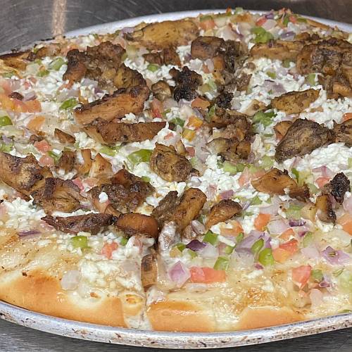 Gyro Greek Pizza – Georges Greek Village – Takeout and Delivery